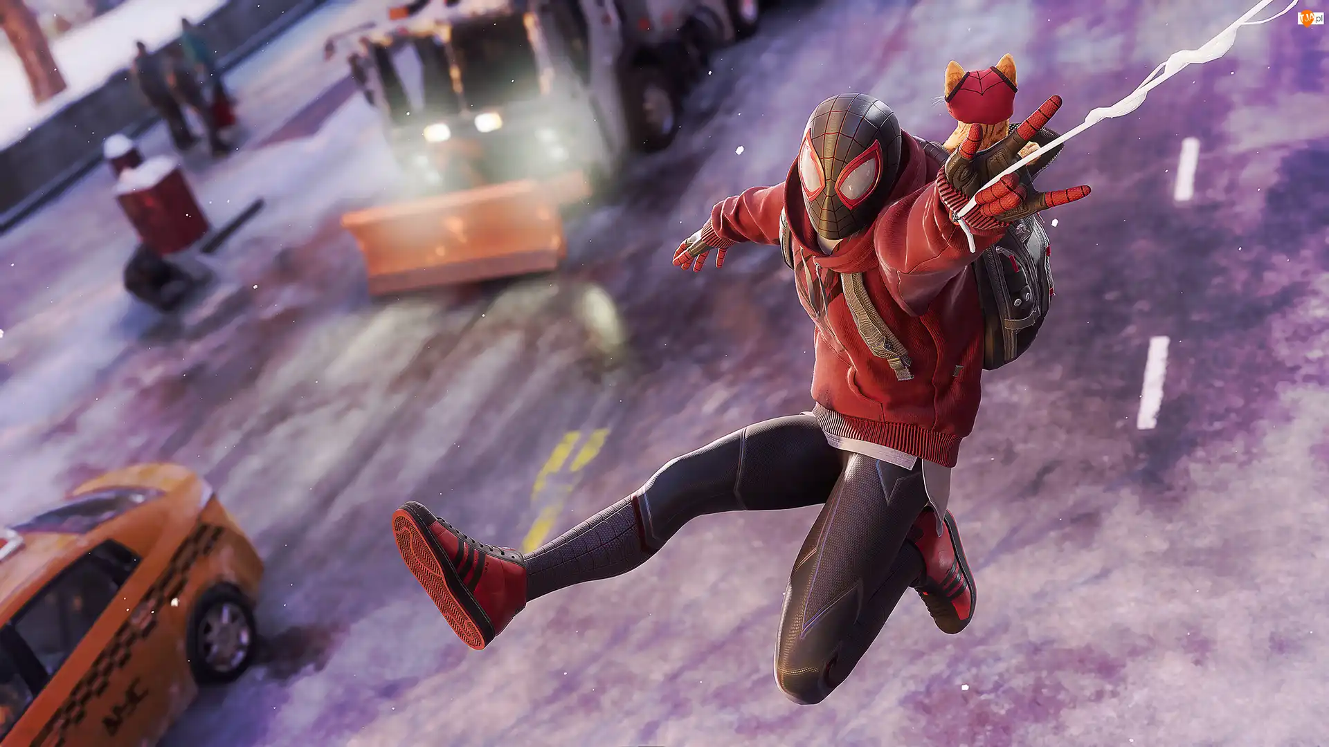 Spider Man Miles Morales W Podskoku